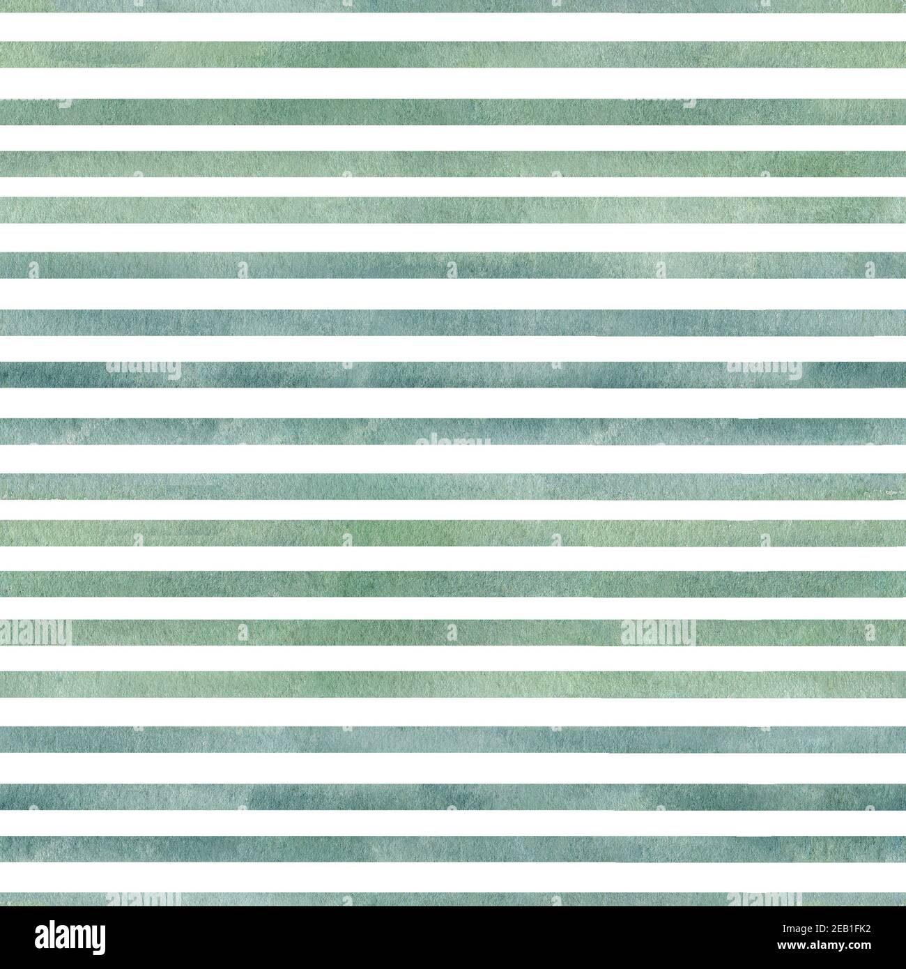 Green lines watercolor digital paper. Seamless pattern for modern ...