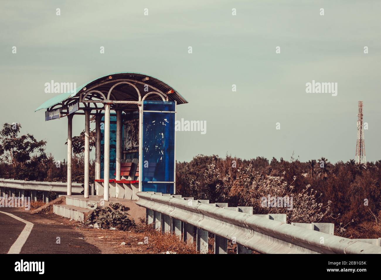 Indian Bus Stop Shelter