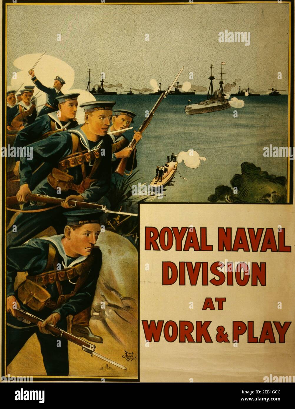 Royal naval division hi-res stock photography and images - Alamy