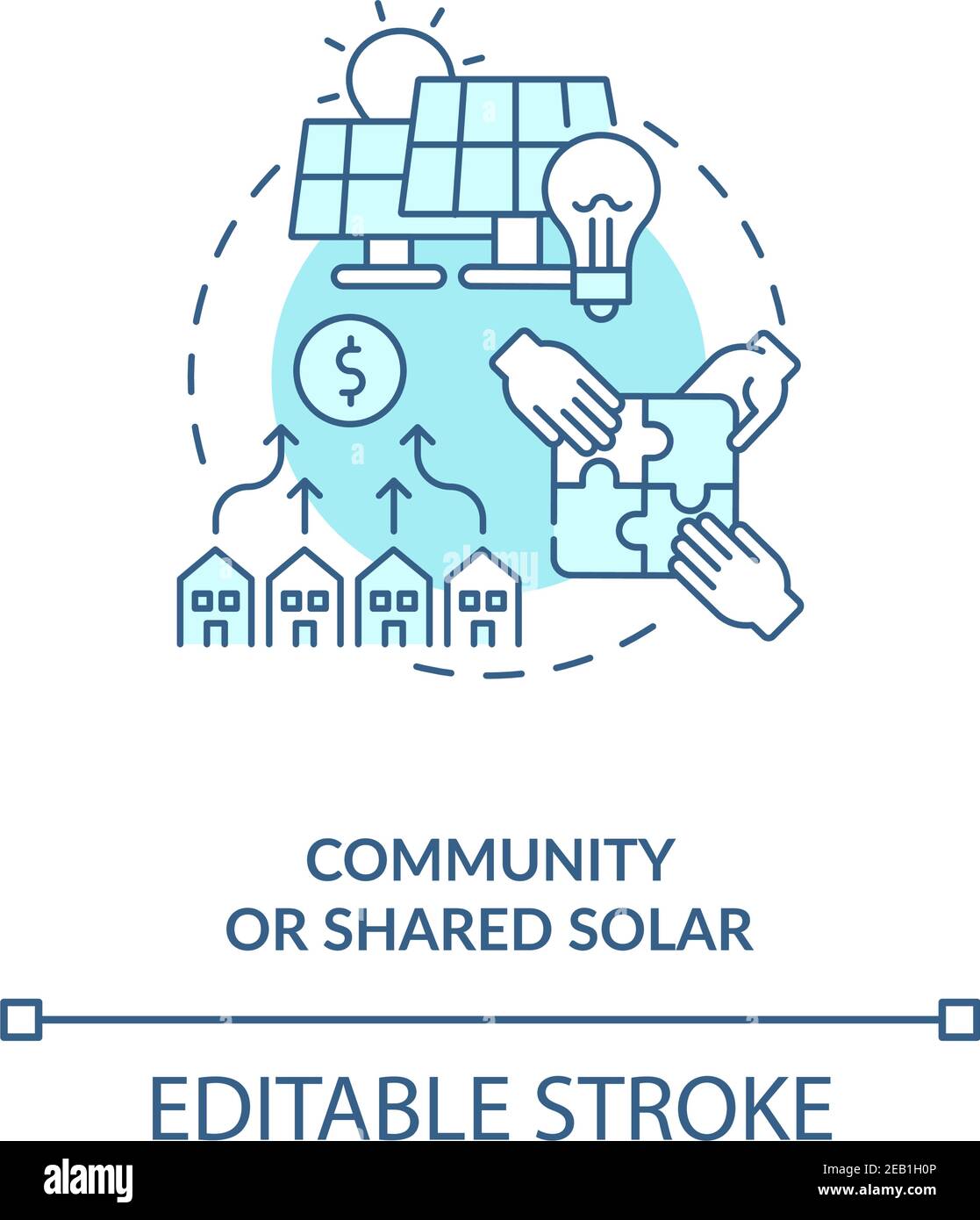 Shared solar hi-res stock photography and images - Alamy