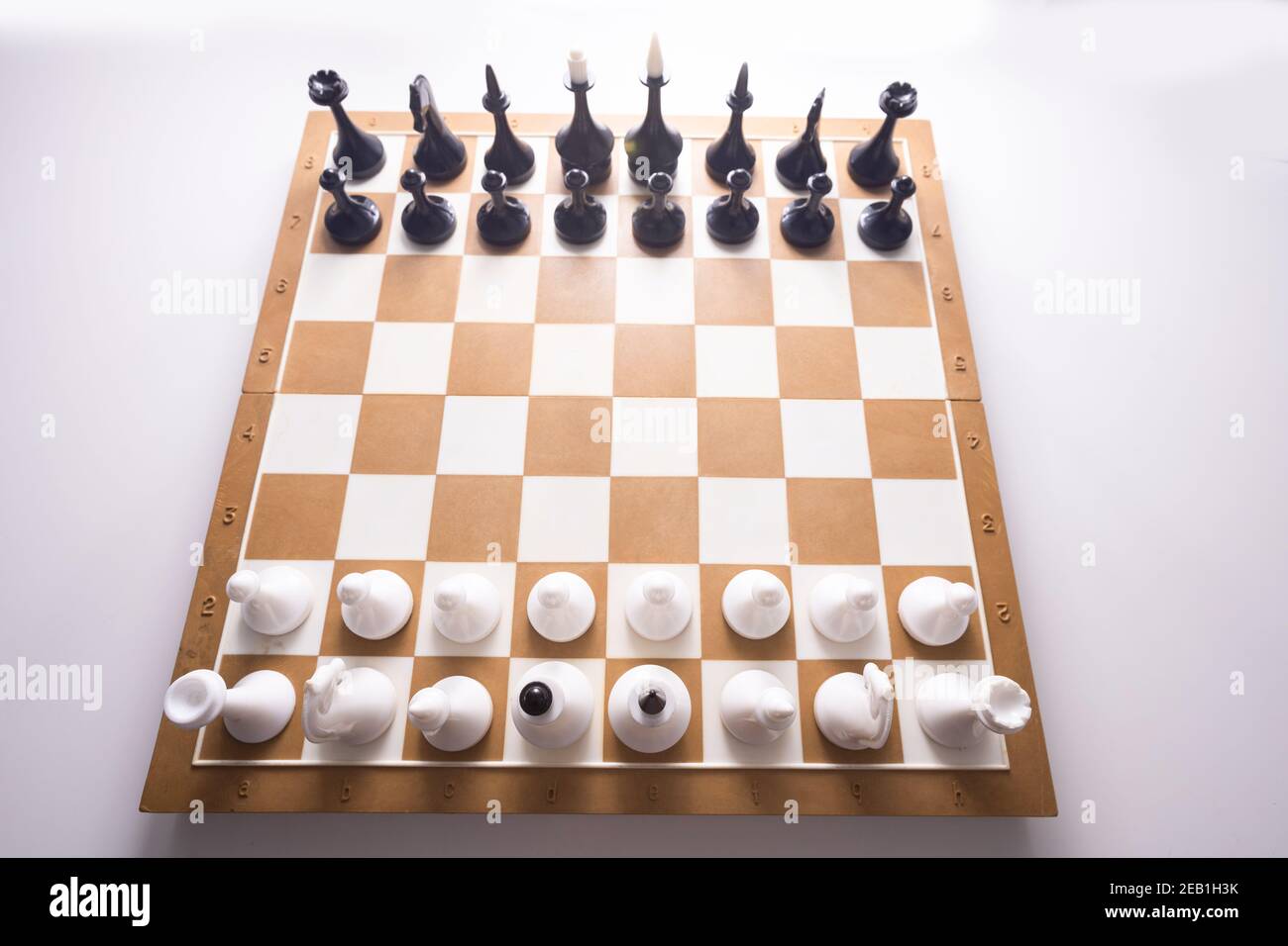 chess piece isolated on white background advising to strategic behavior ...