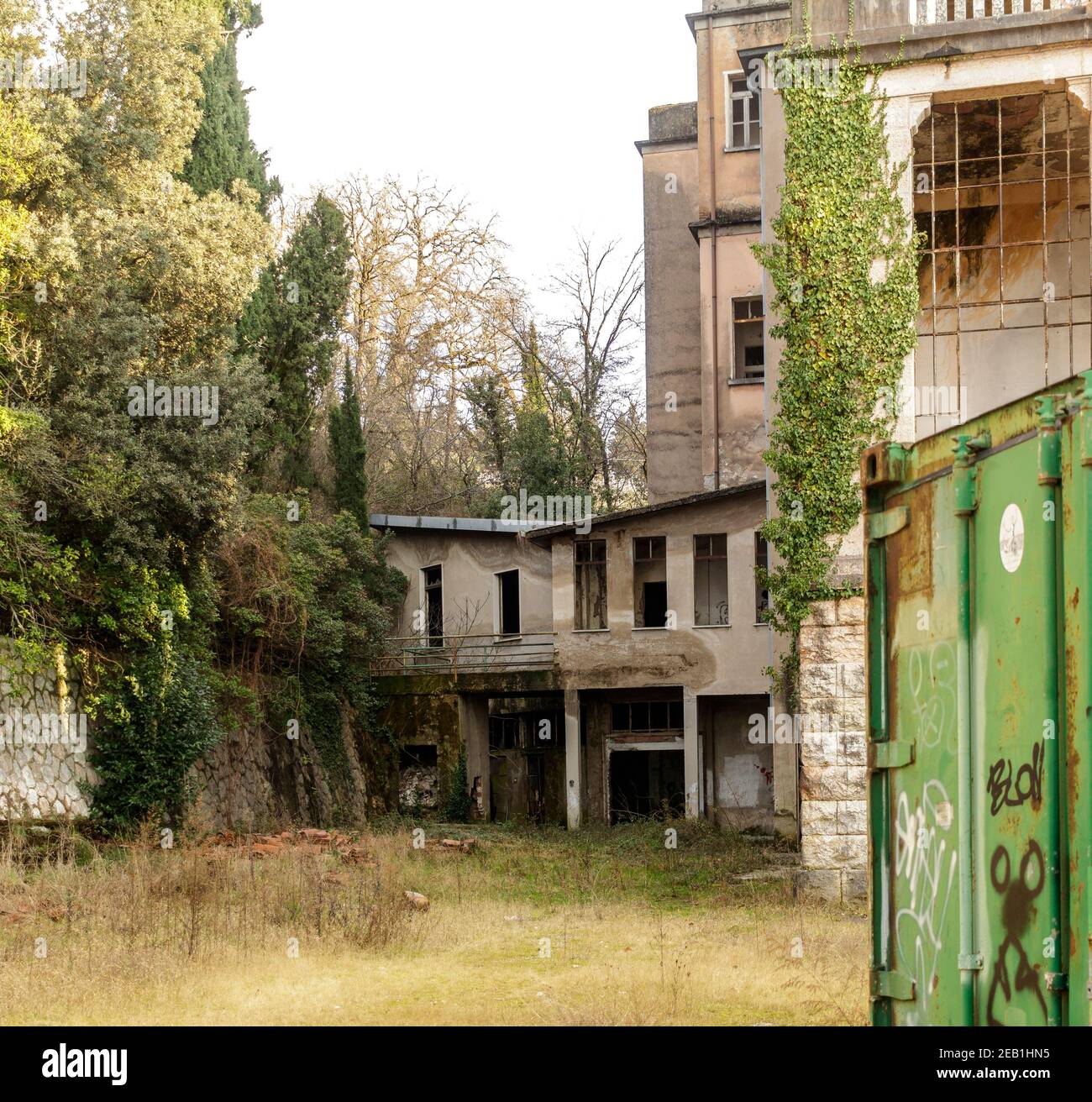 The Grola Sanatorium Stock Photo - Alamy
