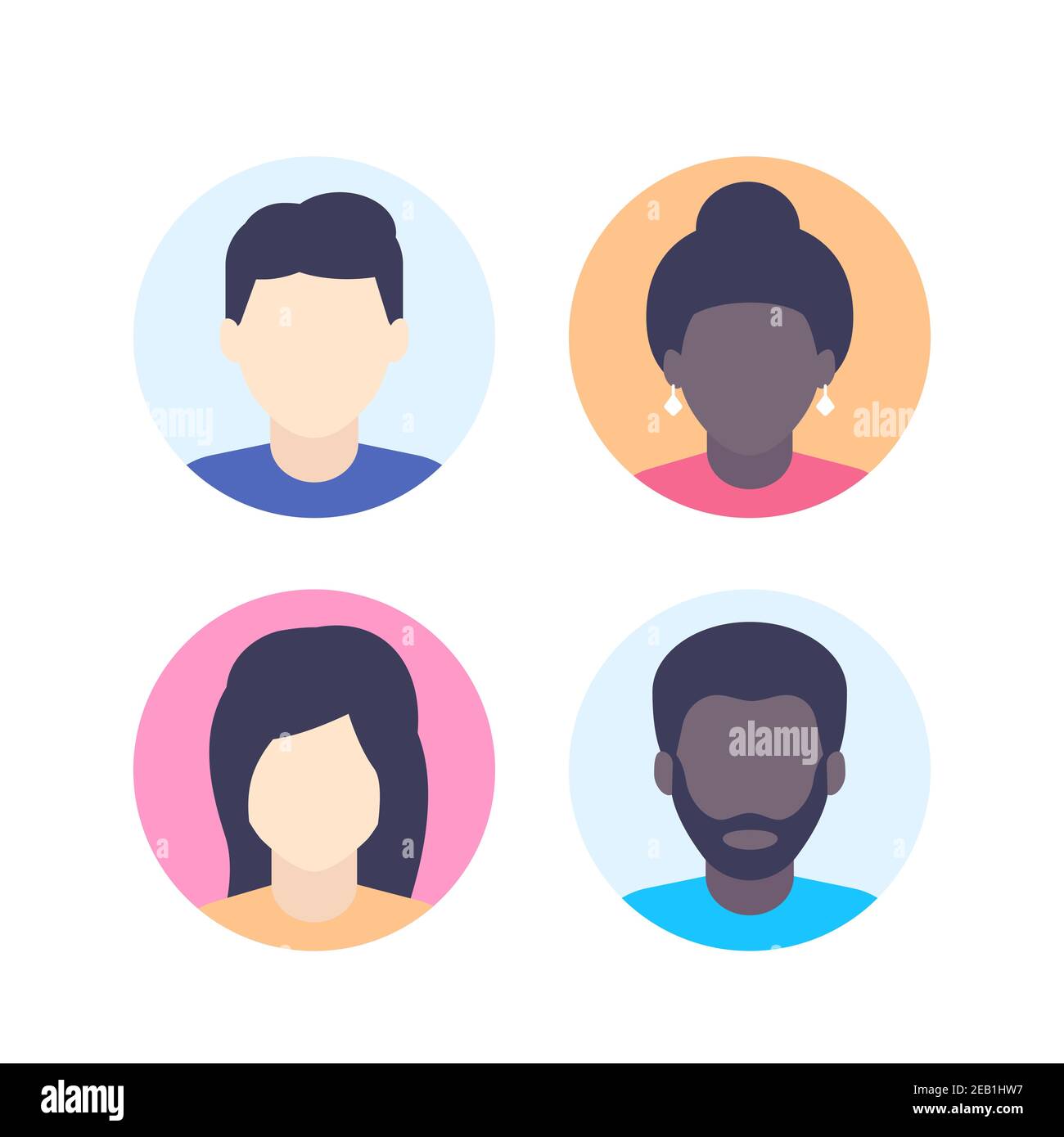 Avatars, default photo placeholders Stock Vector Image & Art - Alamy