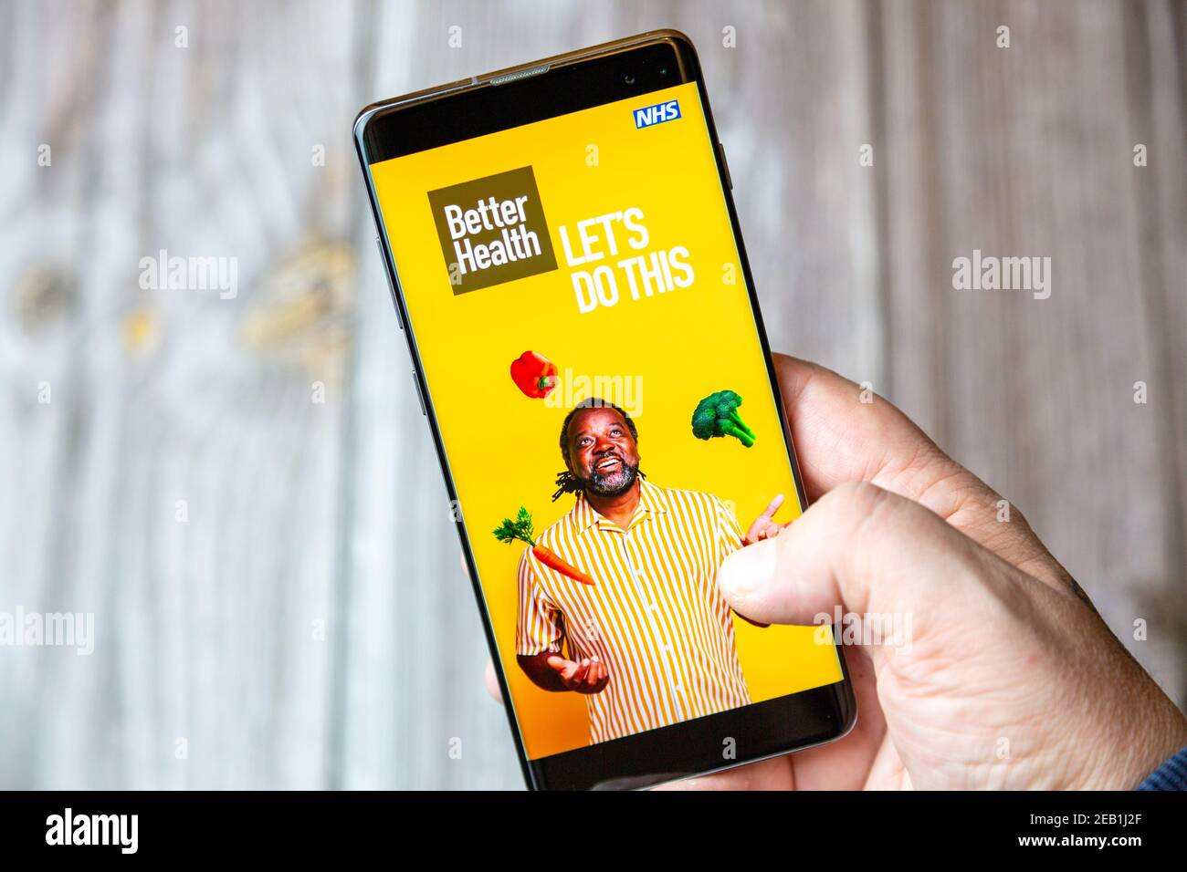 Nhs better health app hi-res stock photography and images - Alamy