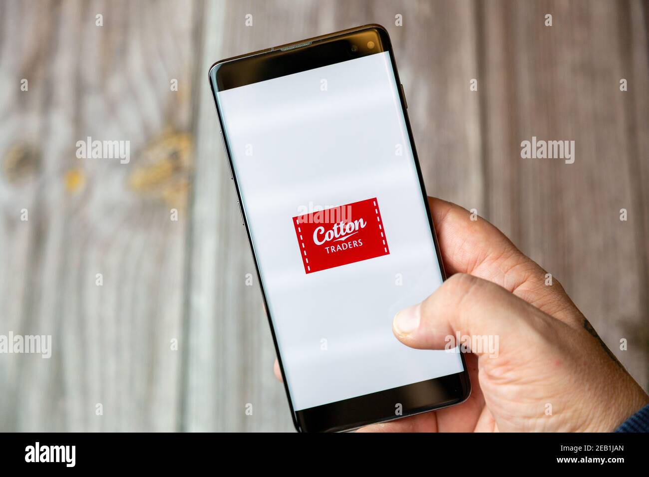 Cotton traders logo hi-res stock photography and images - Alamy