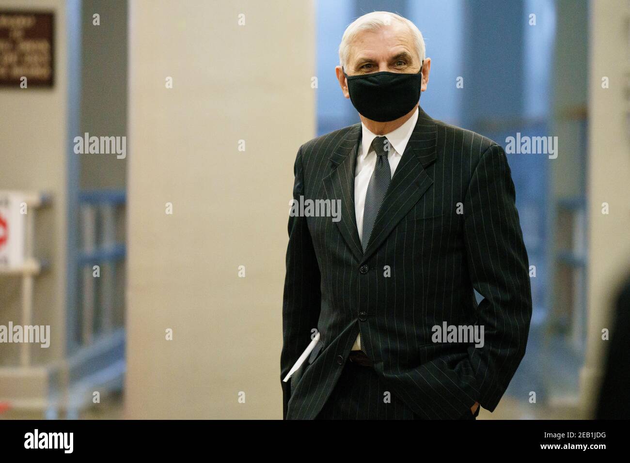 Washington, DC, USA. 11th Feb, 2021. Senator Jack Reed, a Democrat from ...