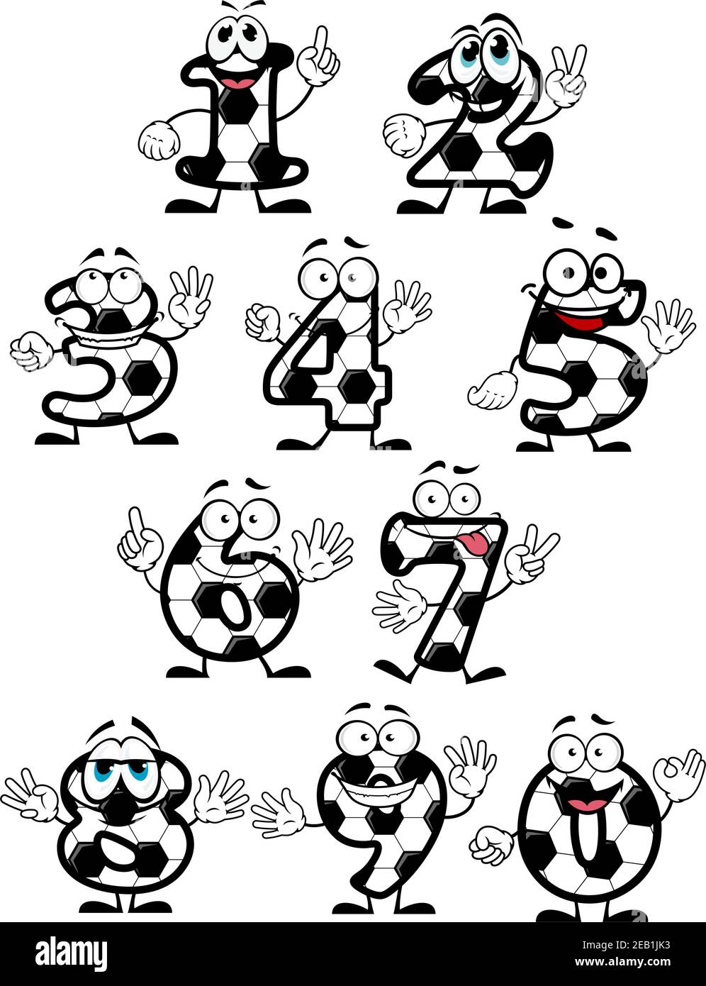 Numbers Clipart Sports