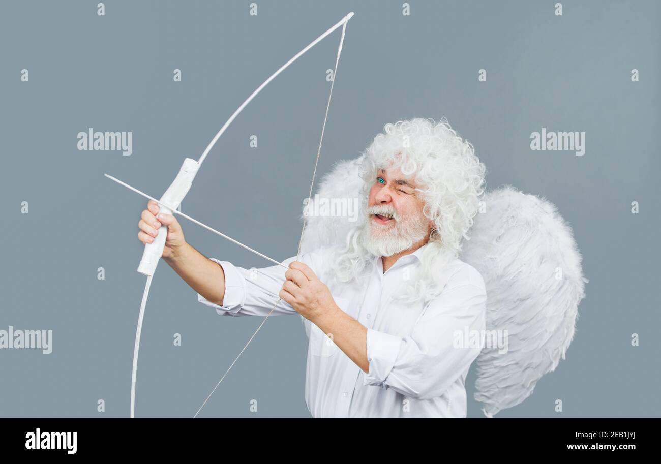 Angel of love with arrow hi-res stock photography and images - Alamy