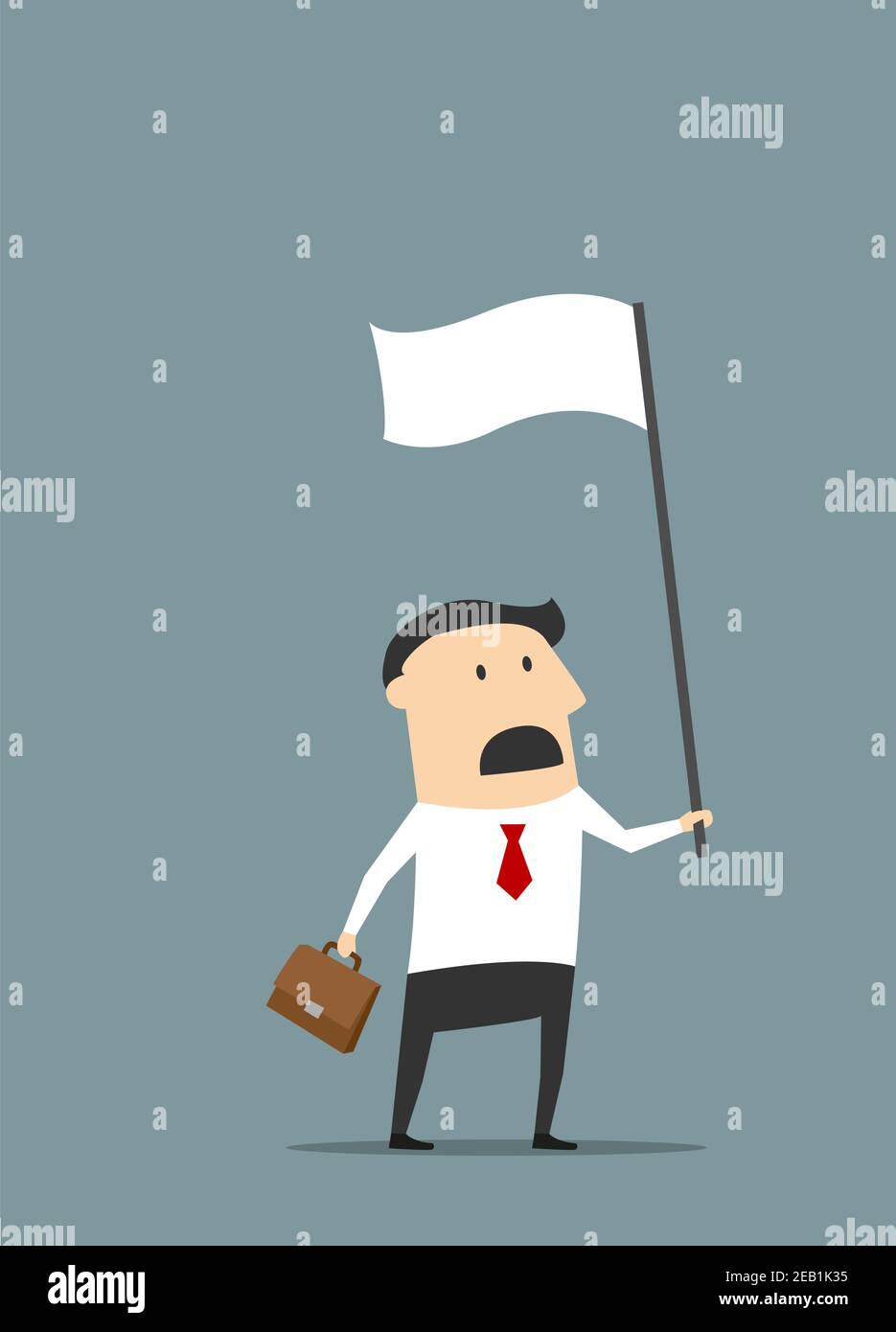 Defeated office worker hi-res stock photography and images - Alamy