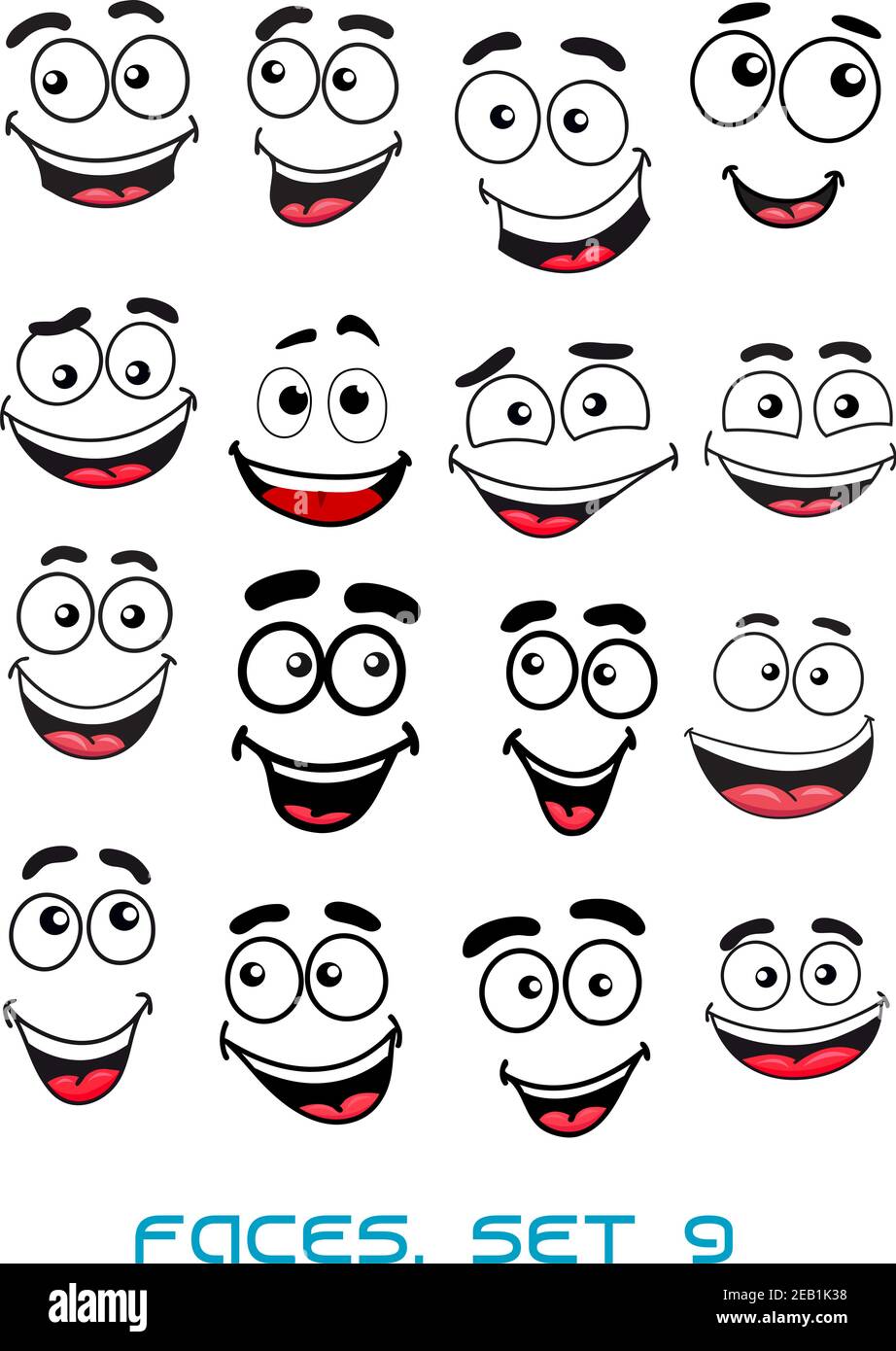 Happy Smiley Face Funny People