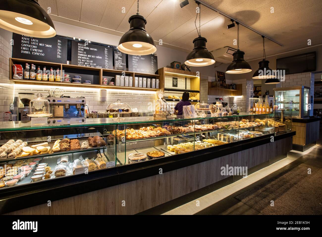 Cafe style coffee house hi-res stock photography and images - Alamy