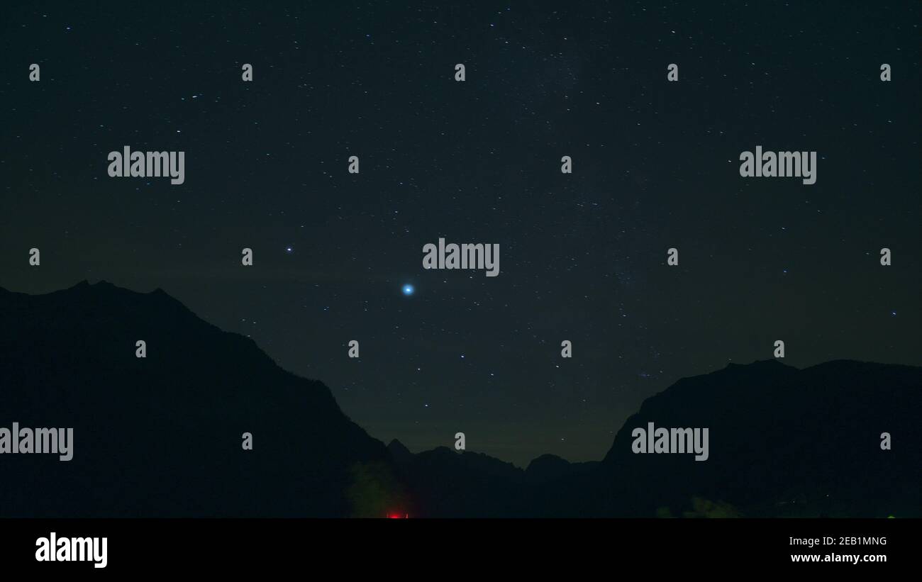 Moon light time lapse hi-res stock photography and images - Alamy