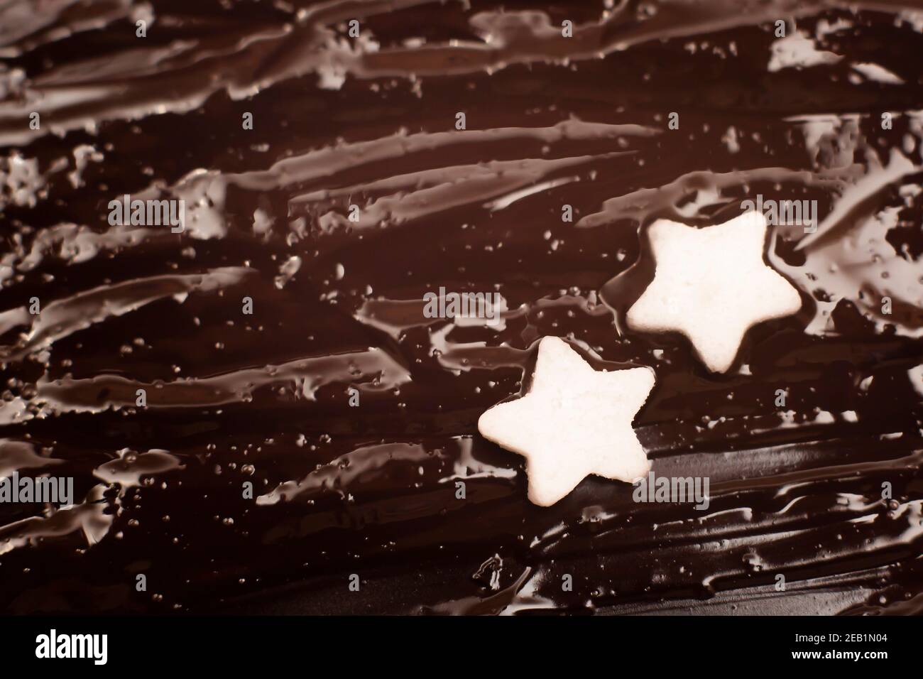 Stars with chocolate hi-res stock photography and images - Alamy