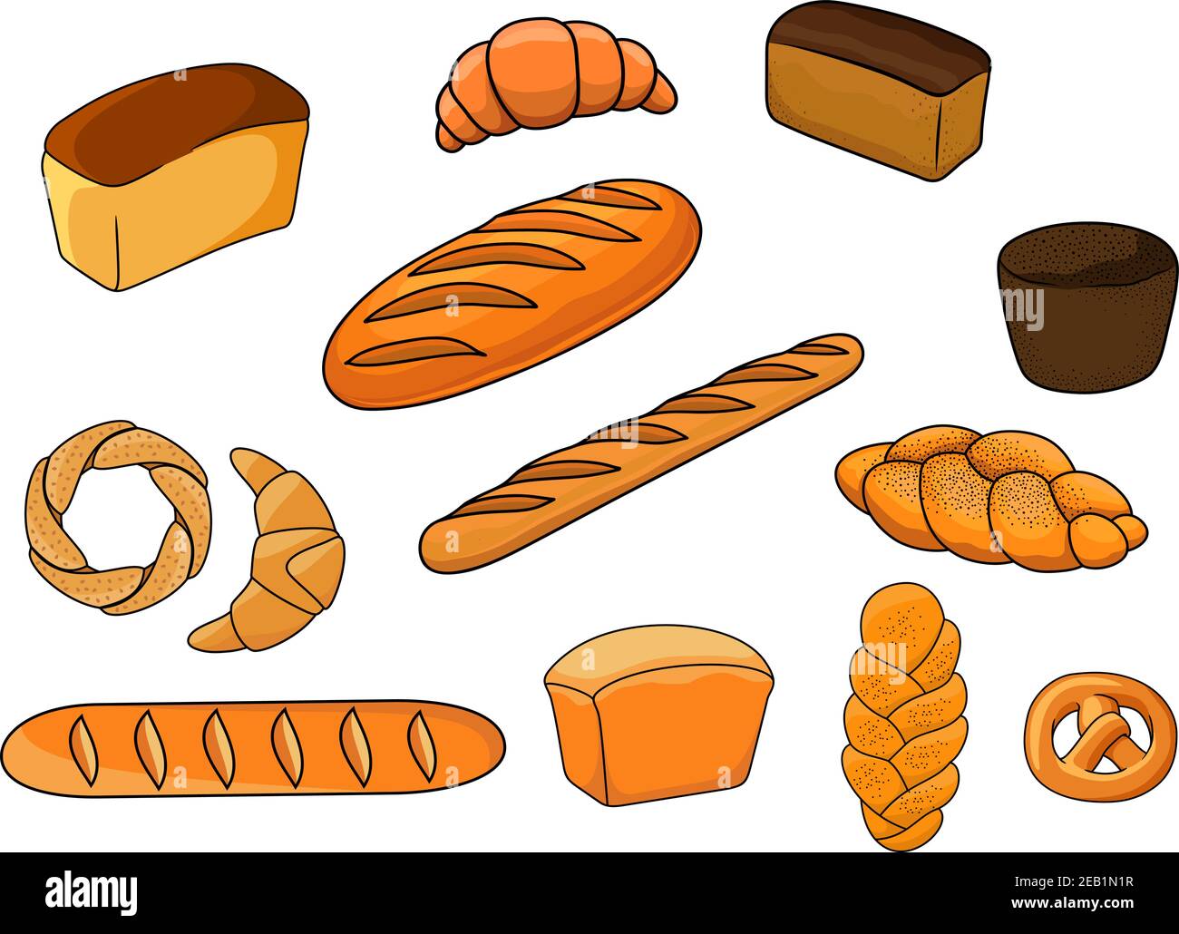 Plaited dough Stock Vector Images - Alamy