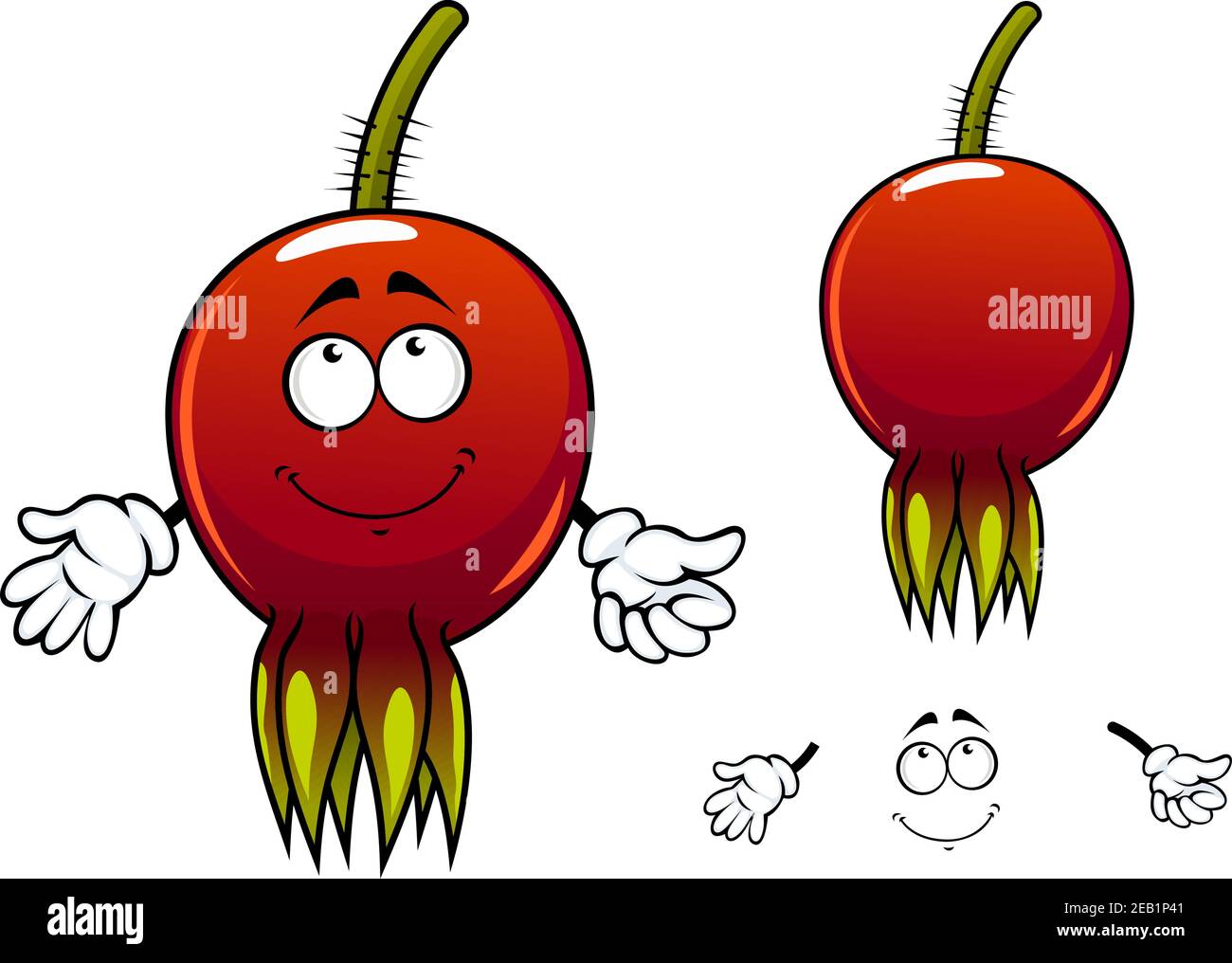 Yellow red rose briar Cut Out Stock Images & Pictures - Alamy