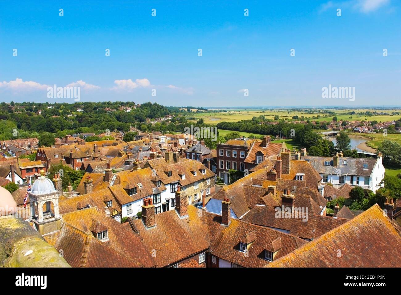 Rye east sussex town skyline hi-res stock photography and images - Alamy