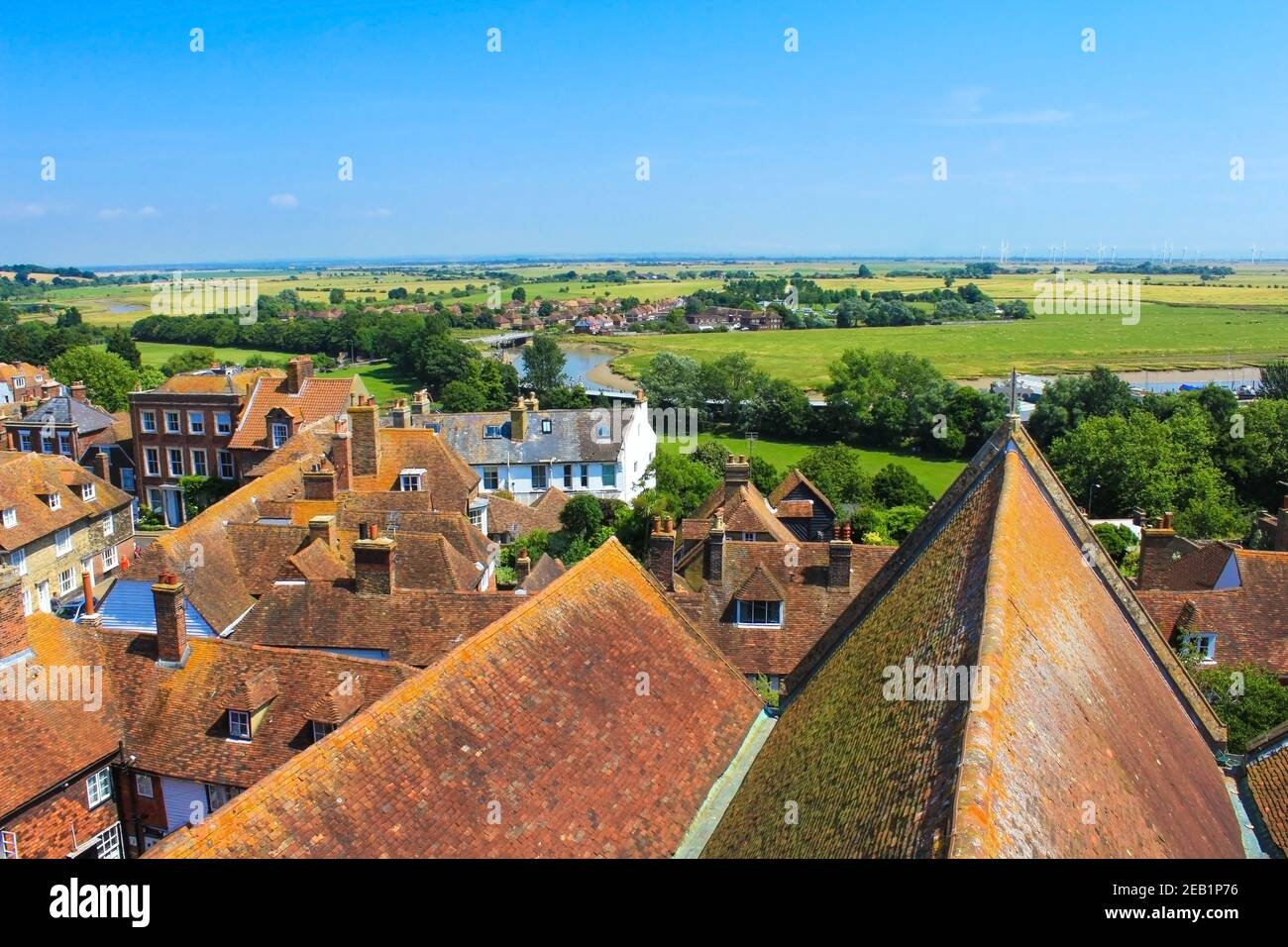 Rye east sussex town skyline hi-res stock photography and images - Alamy