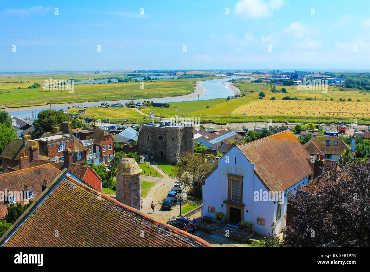 Rye east sussex town skyline hi-res stock photography and images - Alamy