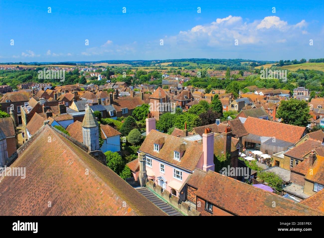 Rye east sussex town skyline hi-res stock photography and images - Alamy