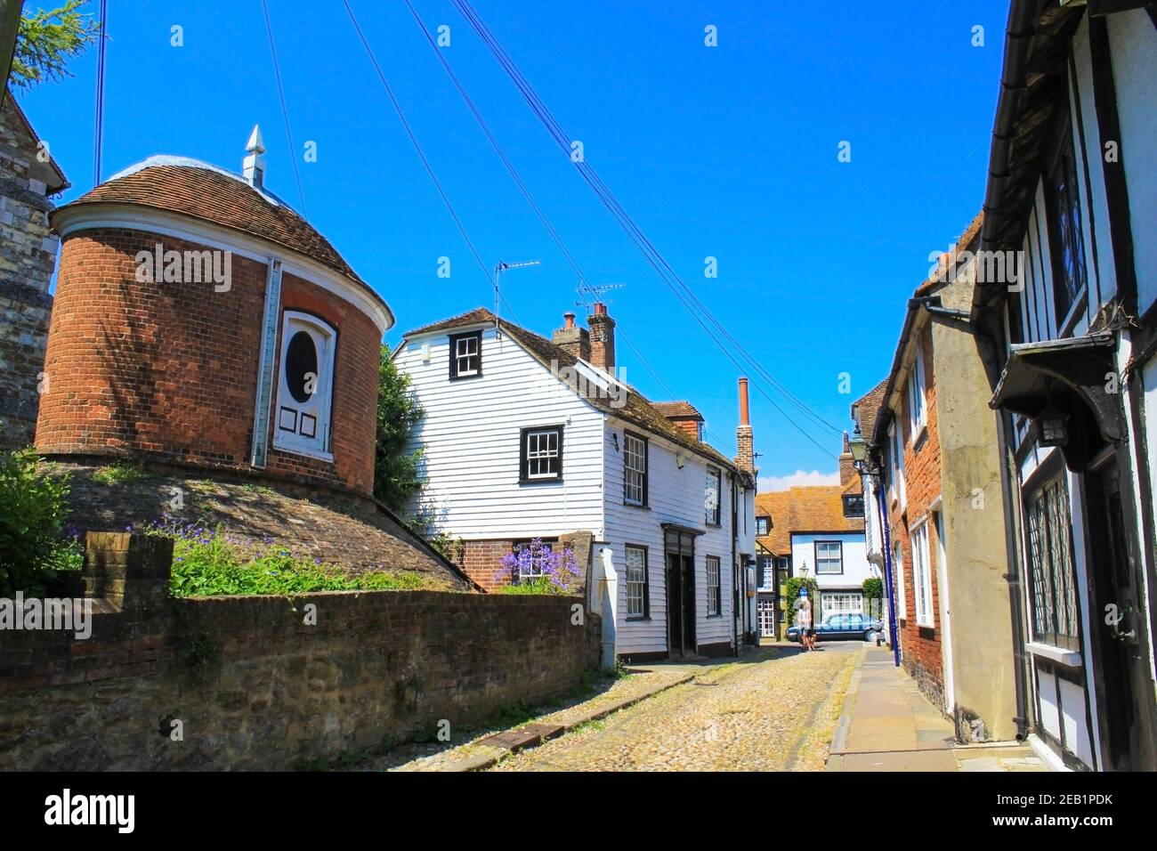 Rye east sussex town skyline hi-res stock photography and images - Alamy