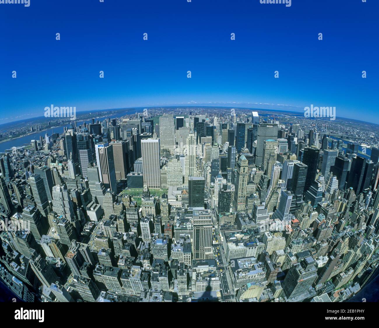 1999 HISTORICAL MIDTOWN SKYLINE MANHATTAN NEW YORK CITY USA Stock Photo ...