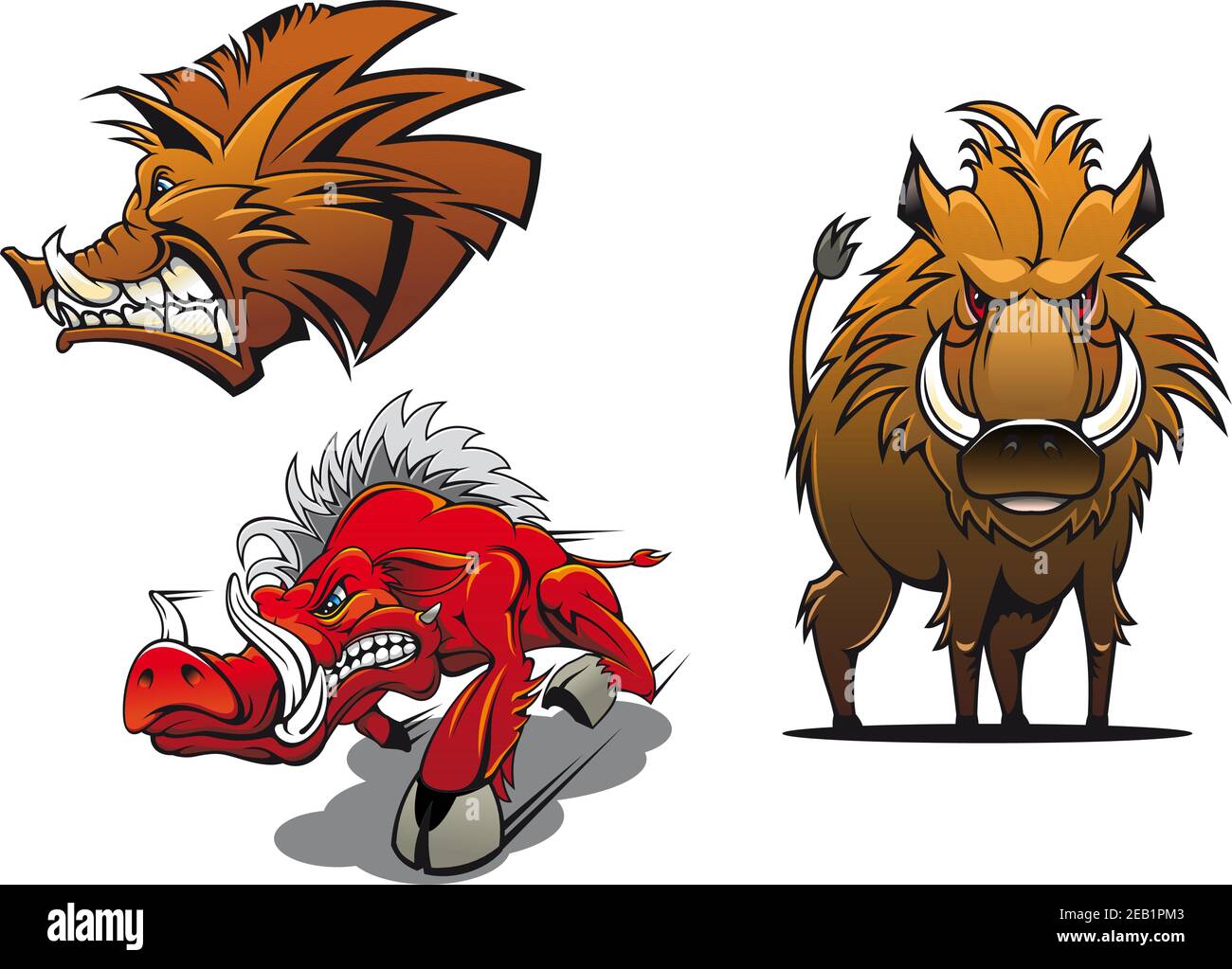 Wild monster fur Stock Vector Images - Alamy