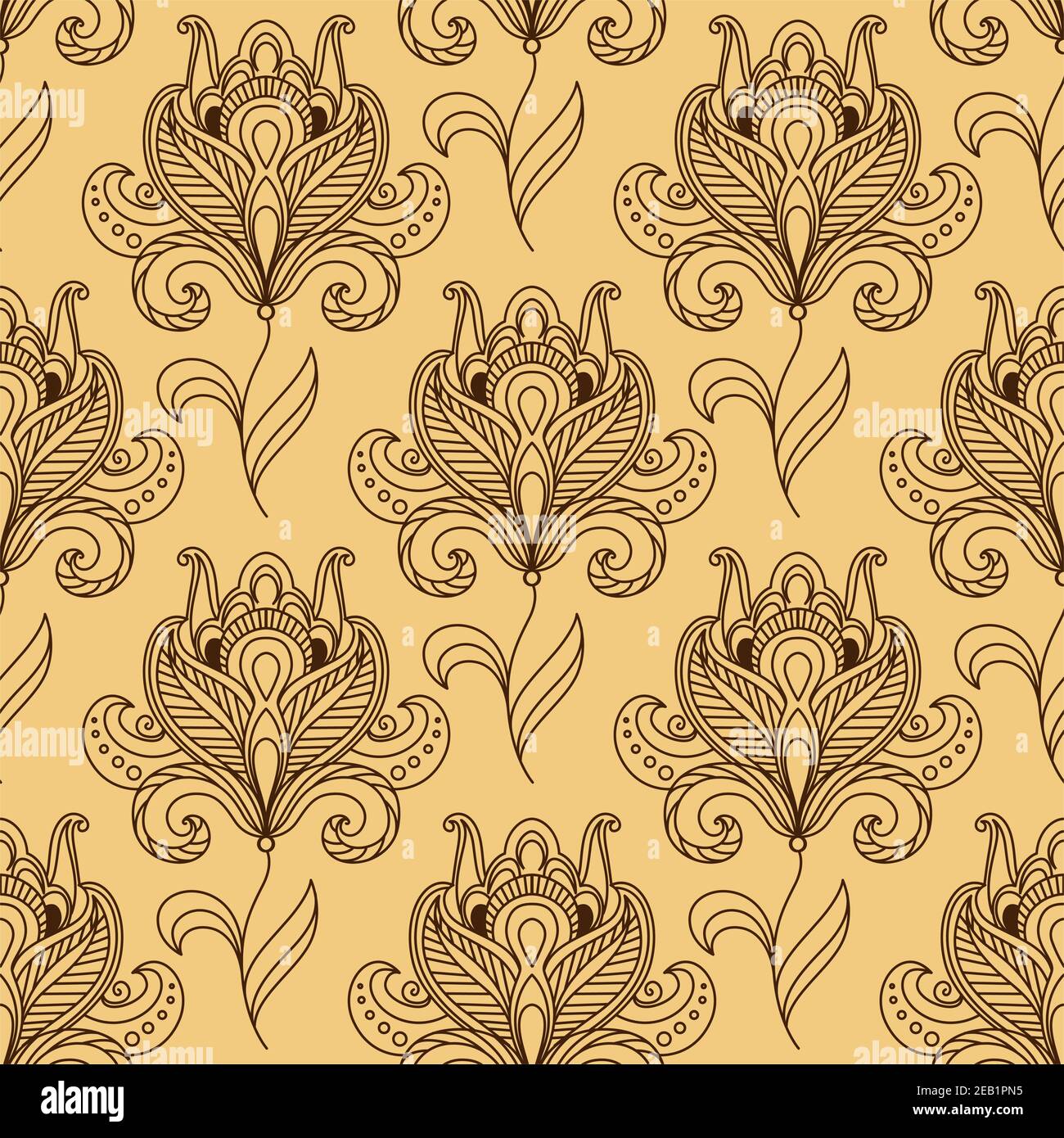 Persian Pattern Wallpaper
