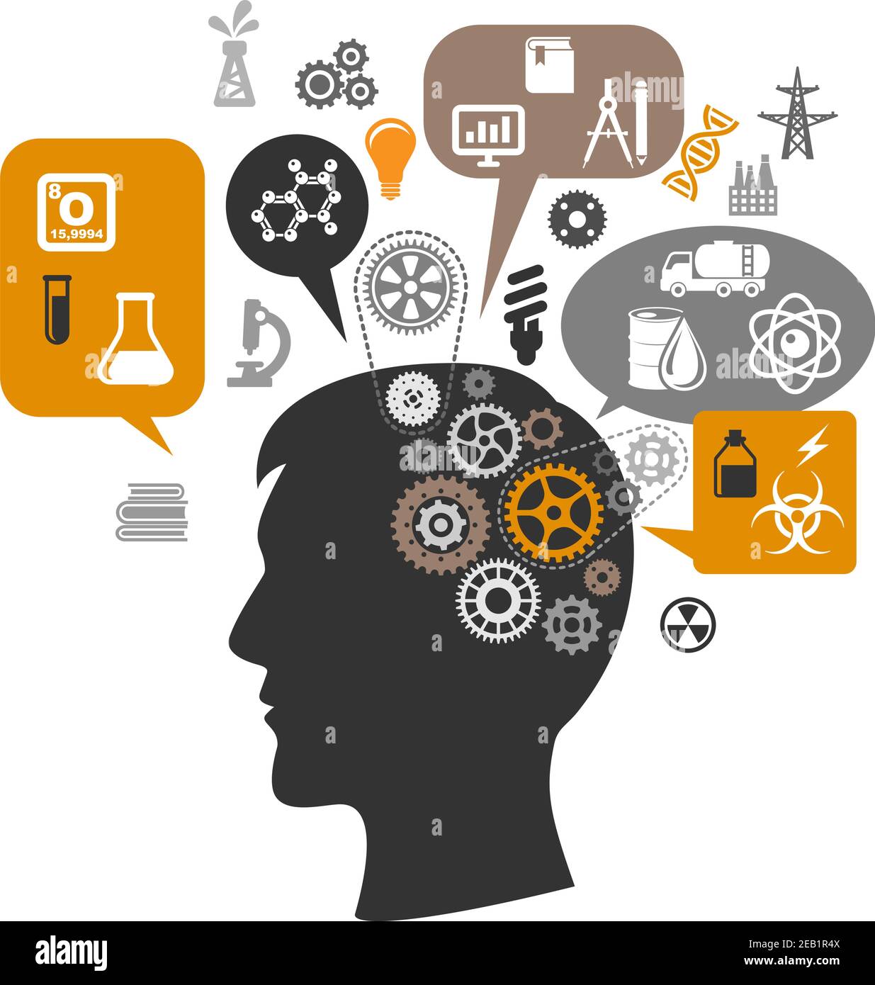 Scientist Thinking Clipart