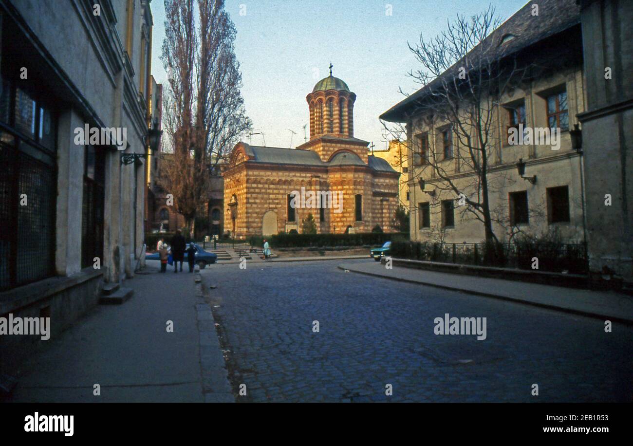 Reportage Romania 1991. Bucharest, shortly after the end of communism (scanned from colorslide ...
