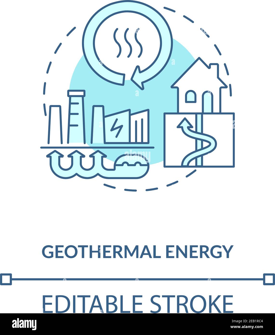 Hydrothermal resource concept icon Stock Vector Image & Art - Alamy