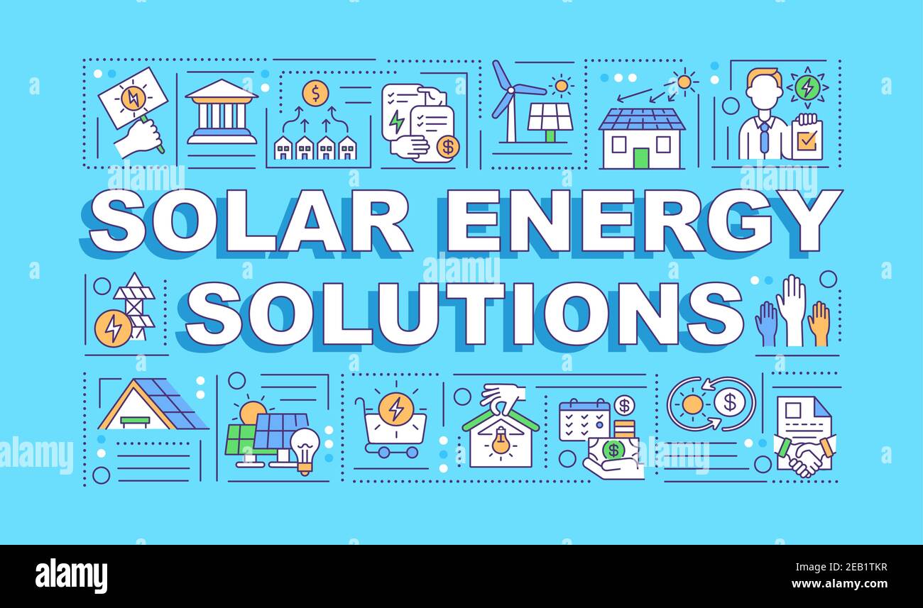 Renewable energy solutions Stock Vector Images - Alamy