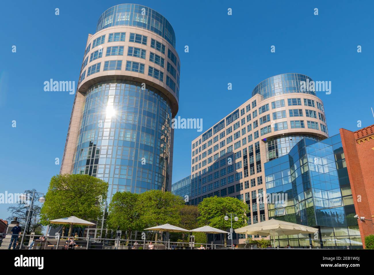 Berlin office buildings river hi-res stock photography and images - Alamy