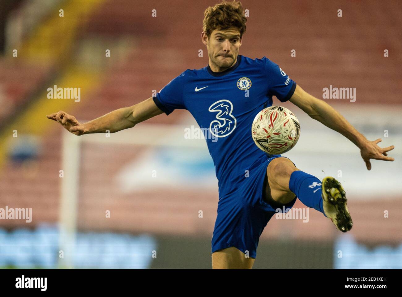 Oakwell Stadium, Barnsley, Yorkshire, UK. 11th Feb, 2021. English FA ...