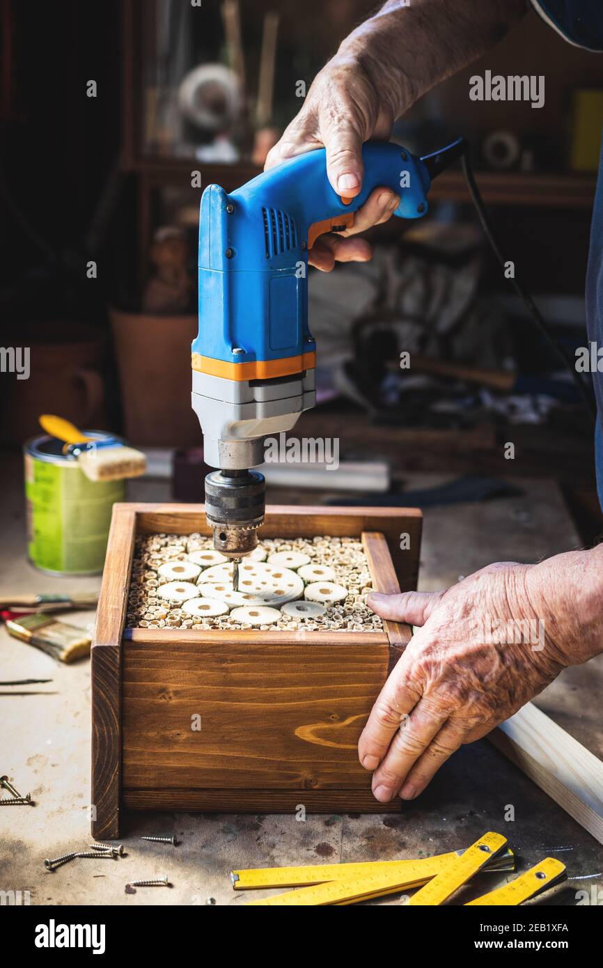 Carpenter making hi-res stock photography and images - Alamy