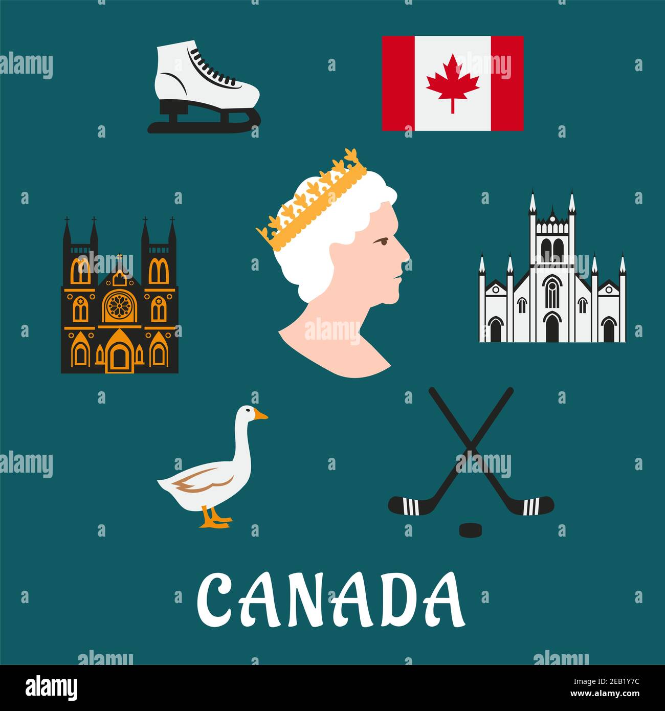 Canada goose toronto Stock Vector Images - Alamy