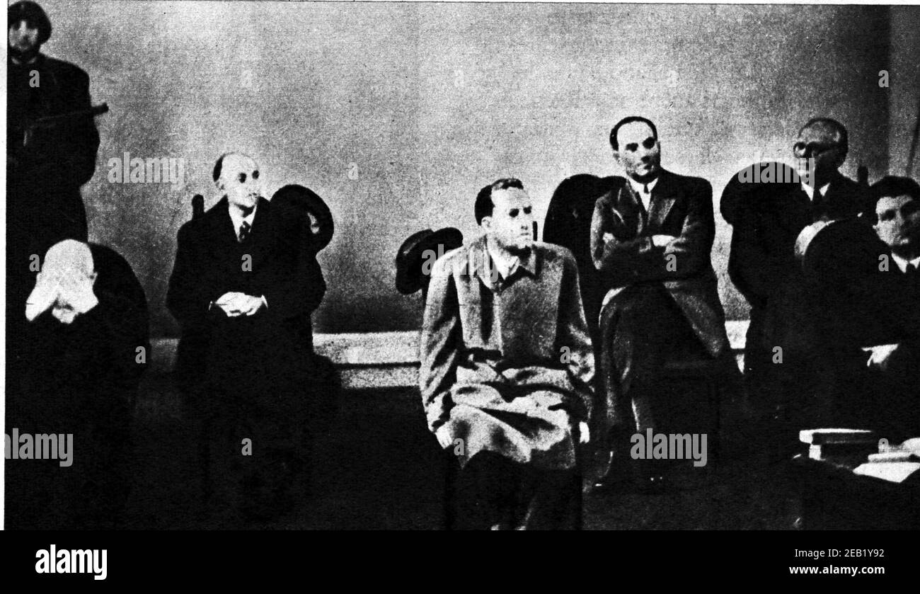 7 january 1944 , Verona , ITALY : The count GALEAZZO CIANO ( 1903 ...