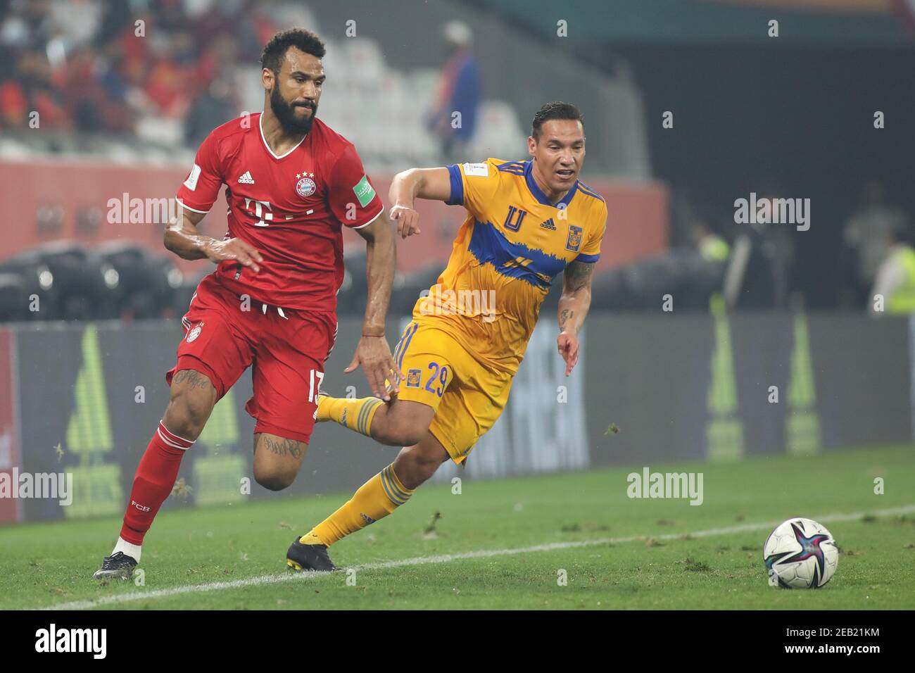 DOHA, QATAR - FEBRUARY 11: Eric Maxim Choupo-Moting of FC Bayern ...