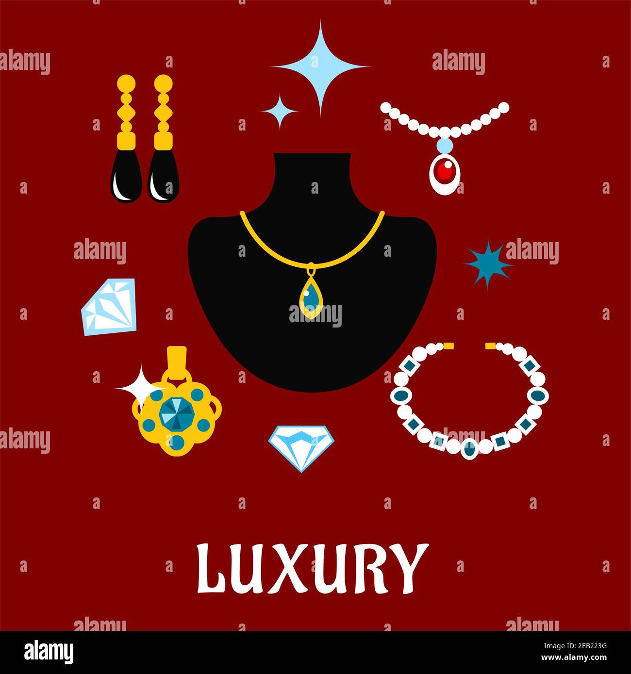 Display bust Stock Vector Images - Alamy