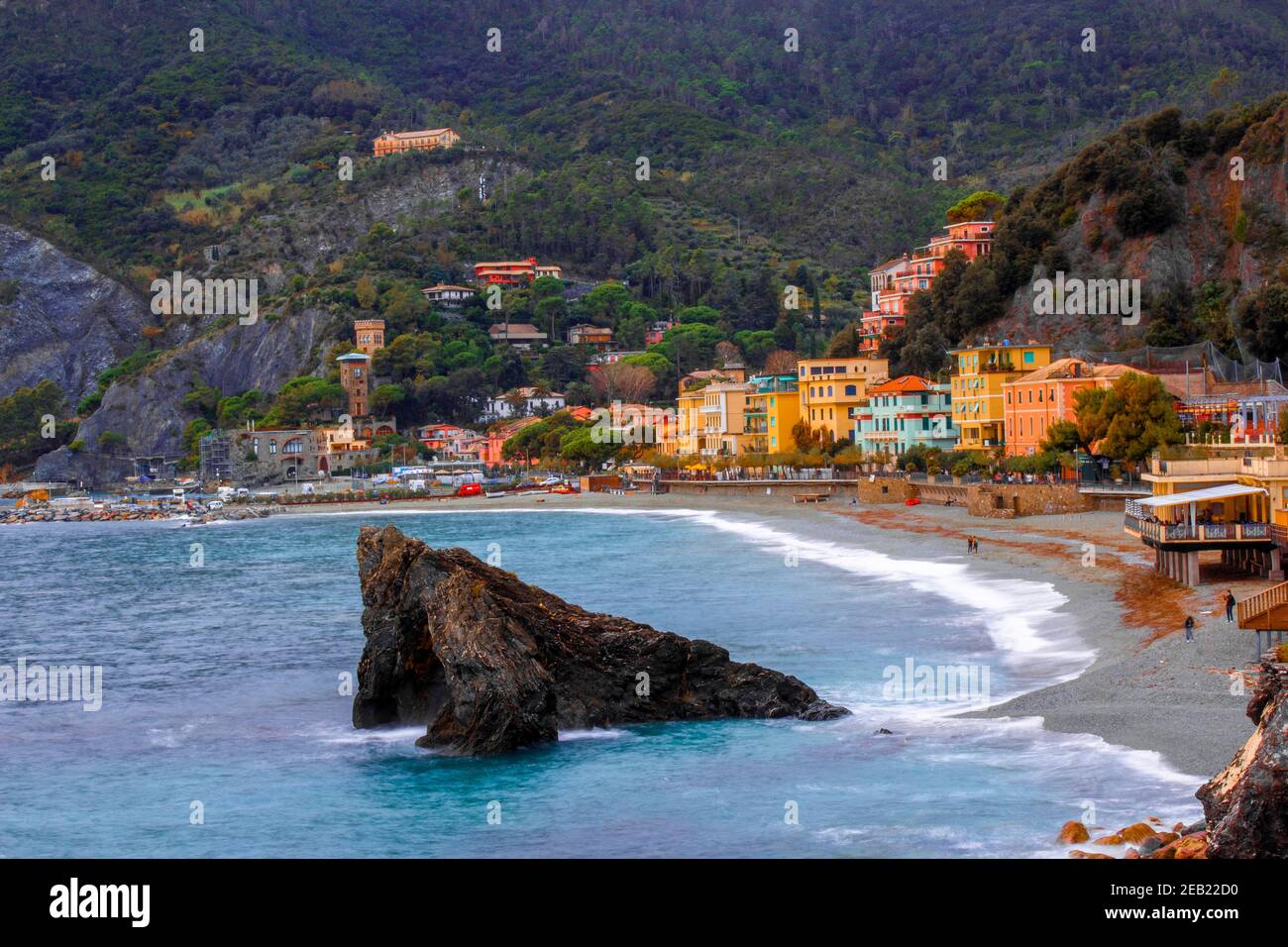 Monterosso al mare, cinque terre in Liguria region, Italy ...