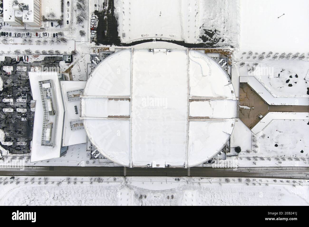 Overhead ice nhl hi-res stock photography and images - Alamy