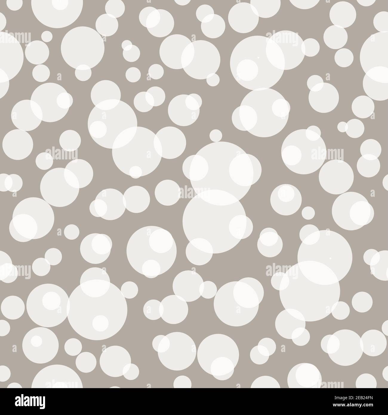 Abstract seamless pattern with monochrome balls.Illustration of ...