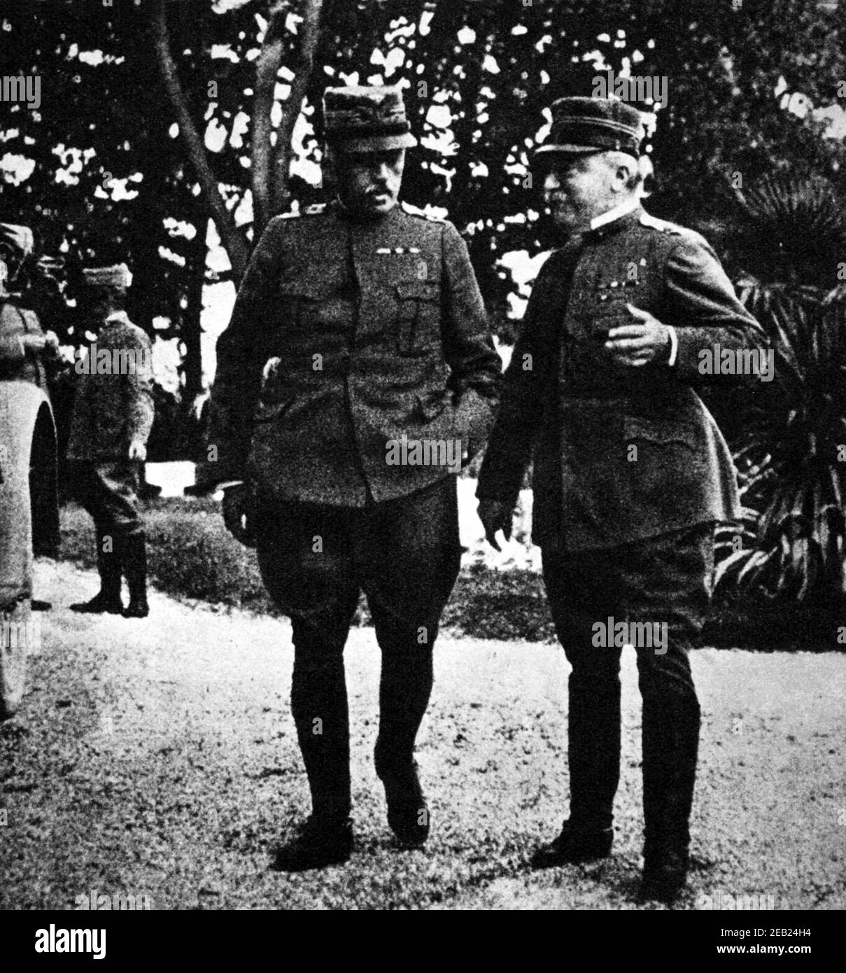 1916 , August , ITALY : The italian General LUIGI CADORNA with the ...