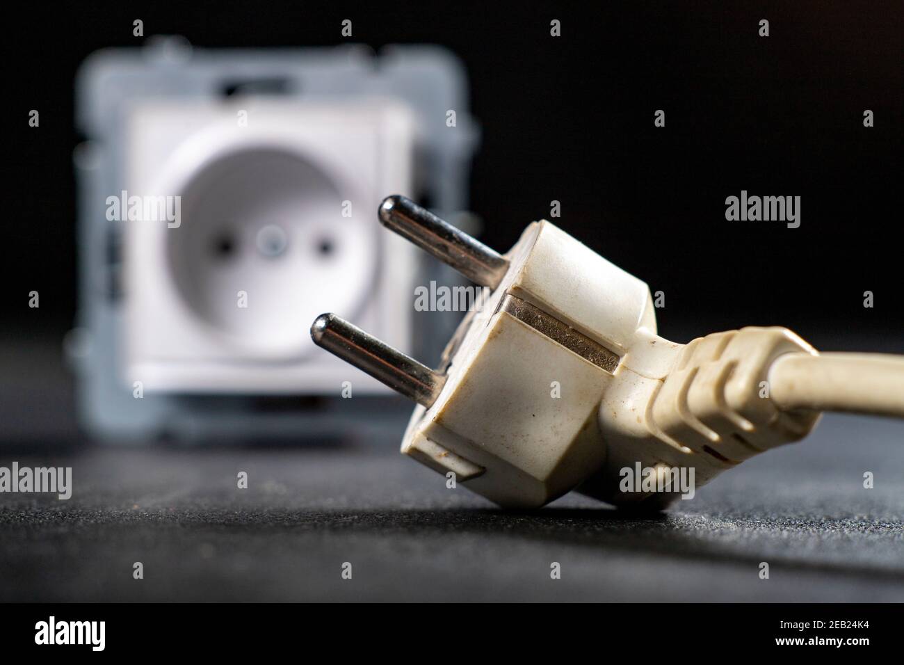 Electrical system plug and cable. Accessories for powering electrical ...