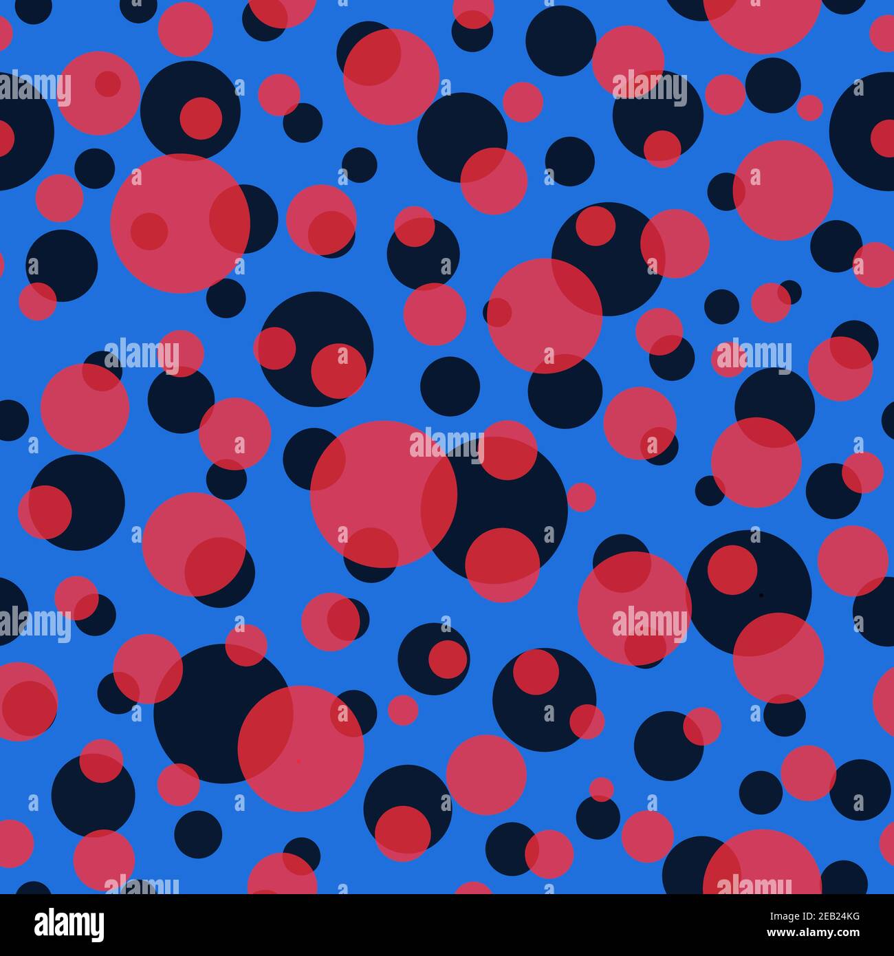 Abstract seamless pattern with colorful balls.Illustration of ...