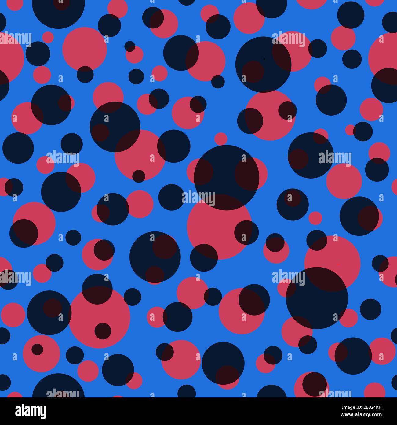 Abstract seamless pattern with colorful balls.Illustration of ...