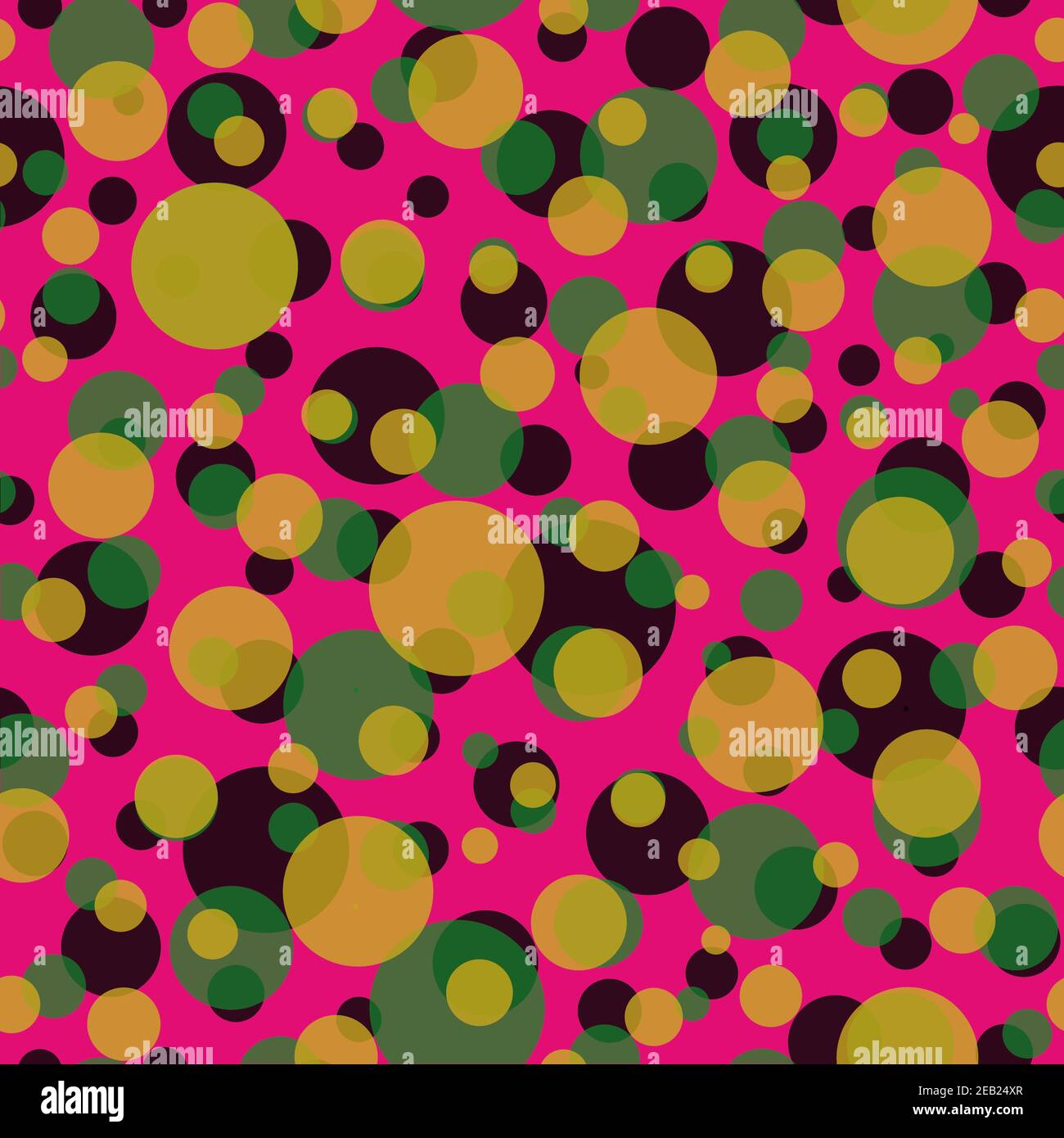 Abstract seamless pattern with colorful balls.Illustration of ...