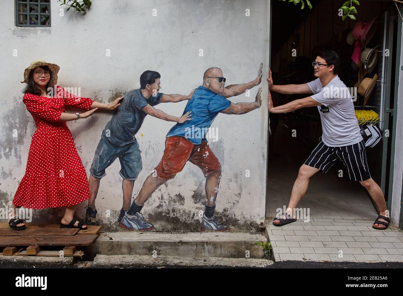 Penang's urban art scene took off in 2012 when the George Town Festival ...