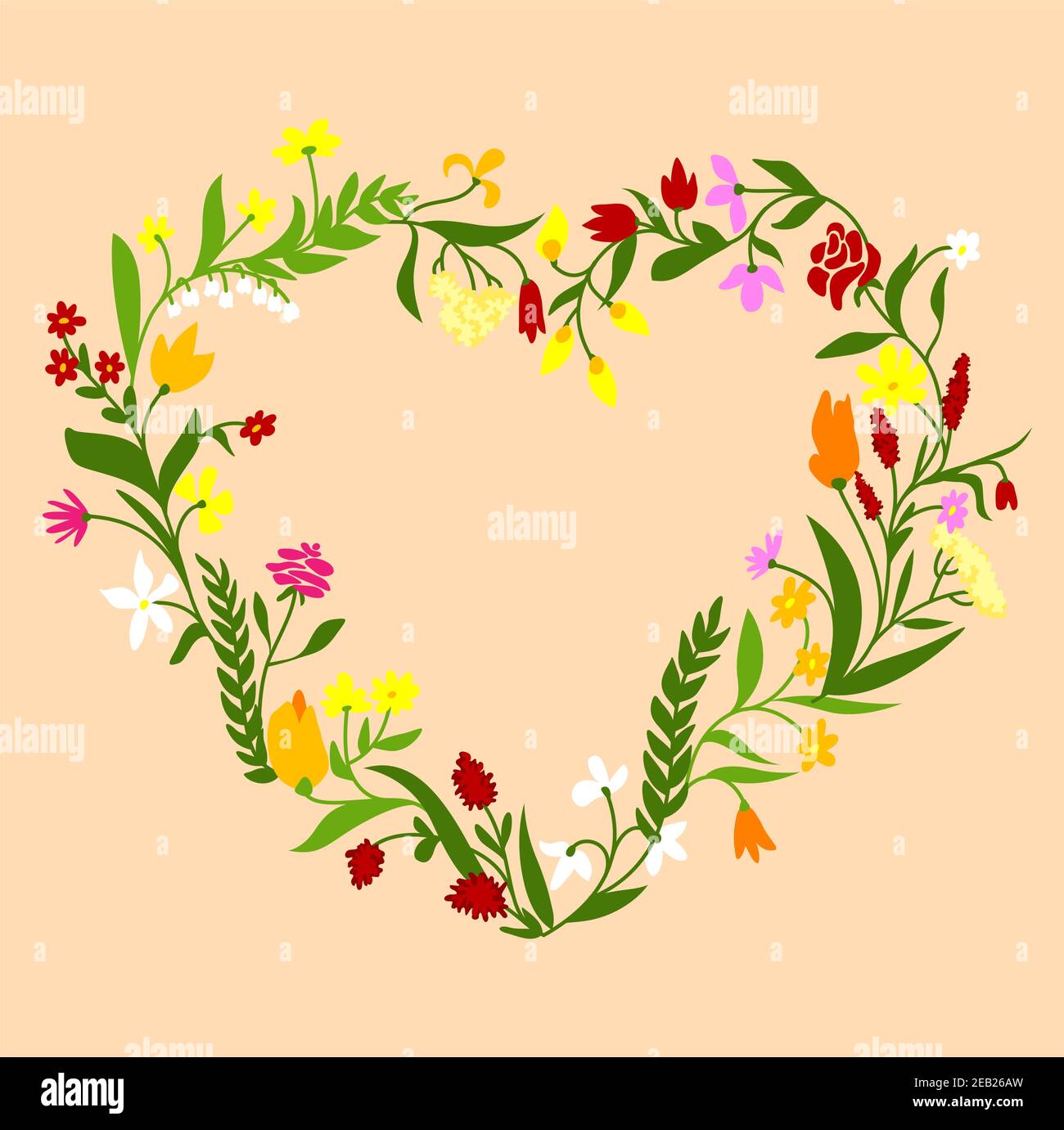 Floral design interwoven Stock Vector Images - Alamy