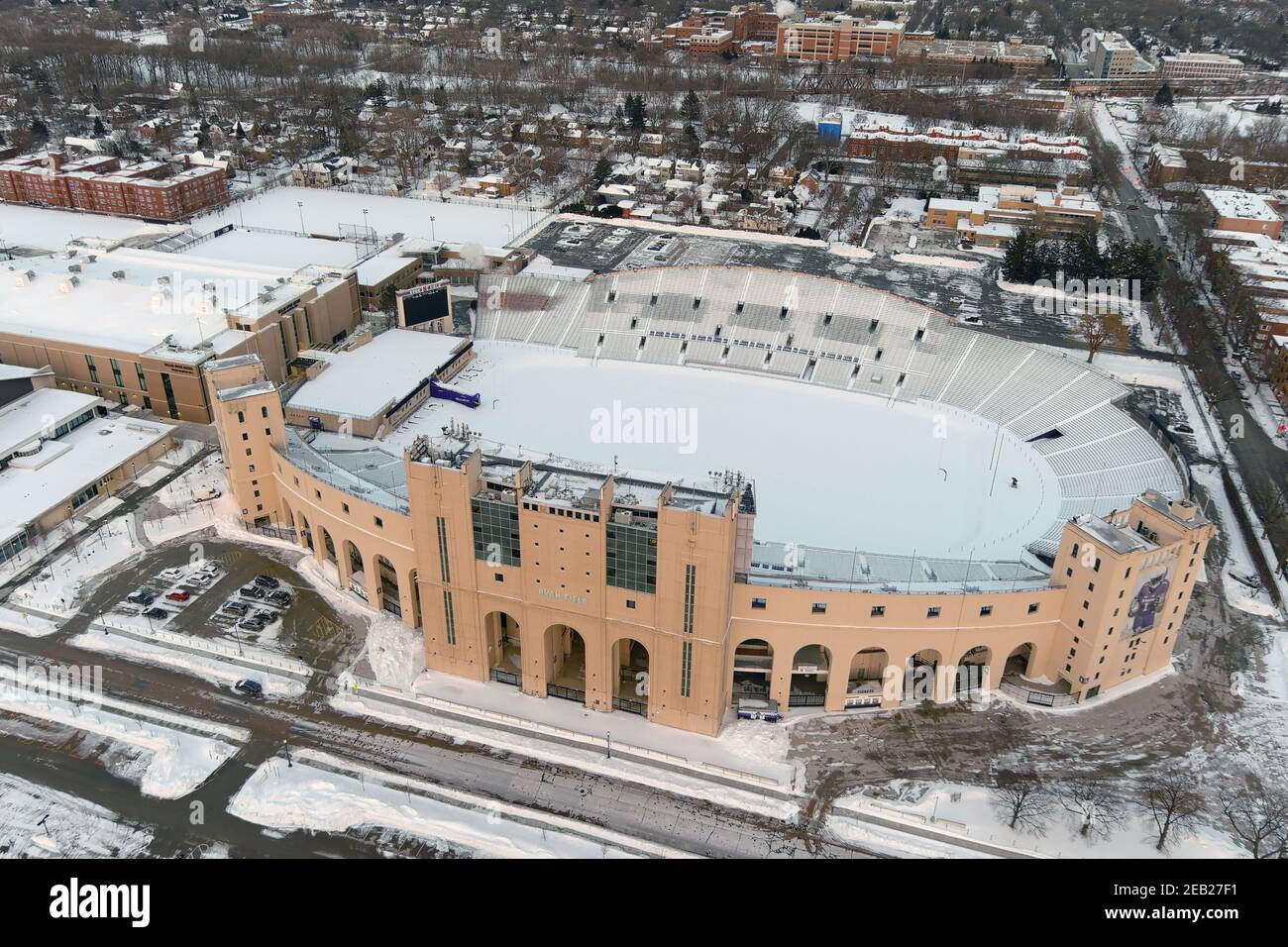Welsh ryan arena evanston illinois hi-res stock photography and images ...