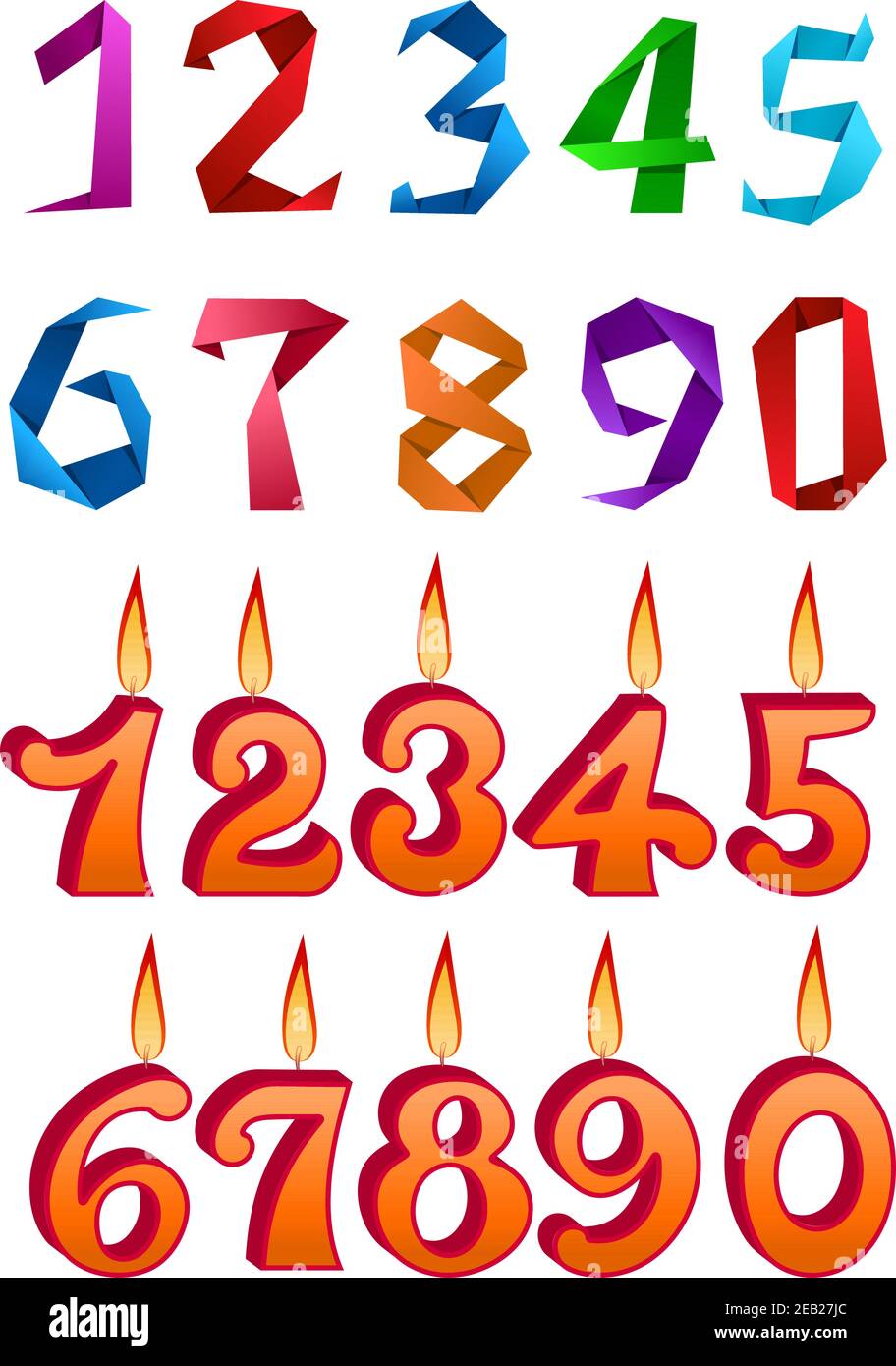 Number fire flames font four hi-res stock photography and images - Alamy